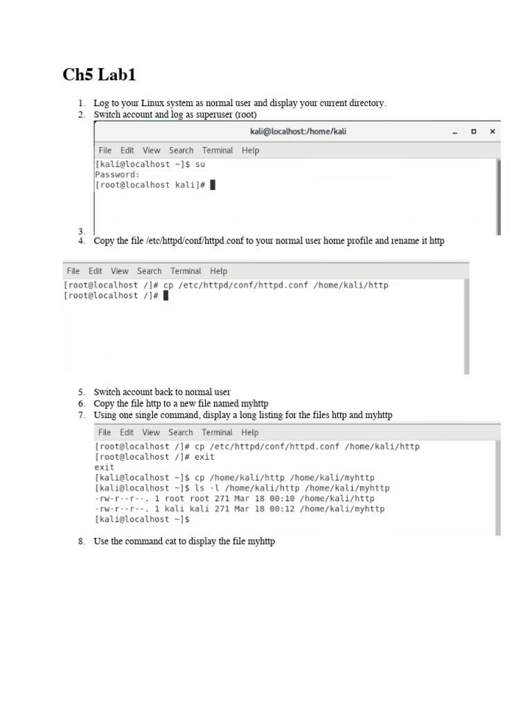 Ch5 Lab1 (SOLVED) | PDF | Computer File | Filename