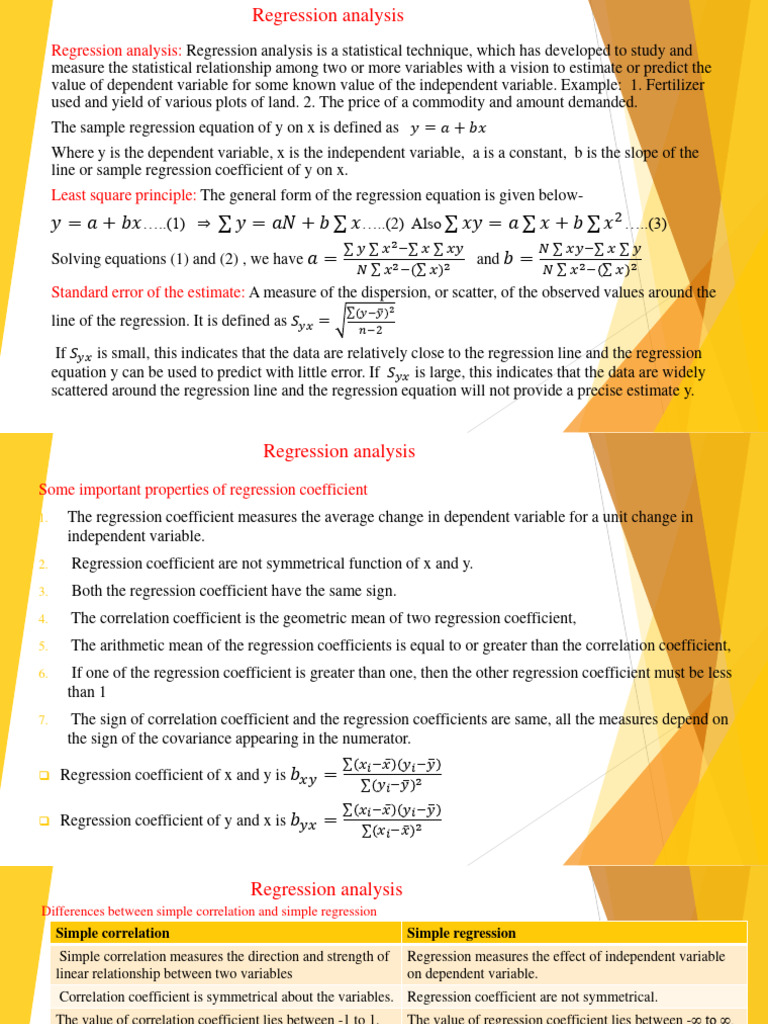 8.regression Analysis | PDF | Linear Regression | Regression Analysis