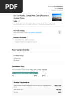 Camp Max Kalote - Official Booking Partner Backpack Stays | PDF | Camping