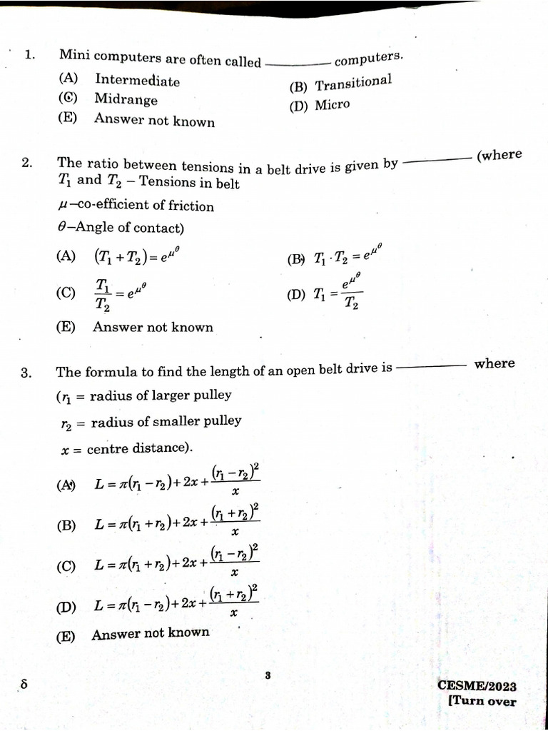 Mechanical Engineering Pdf