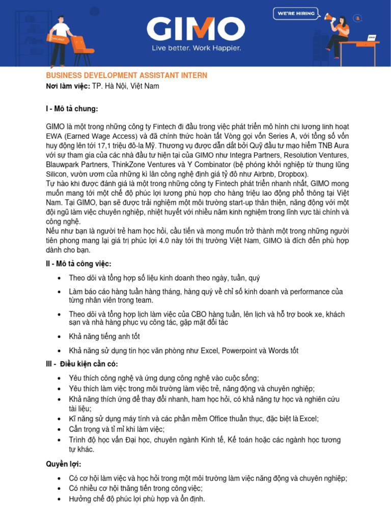 Business Development Intern | PDF