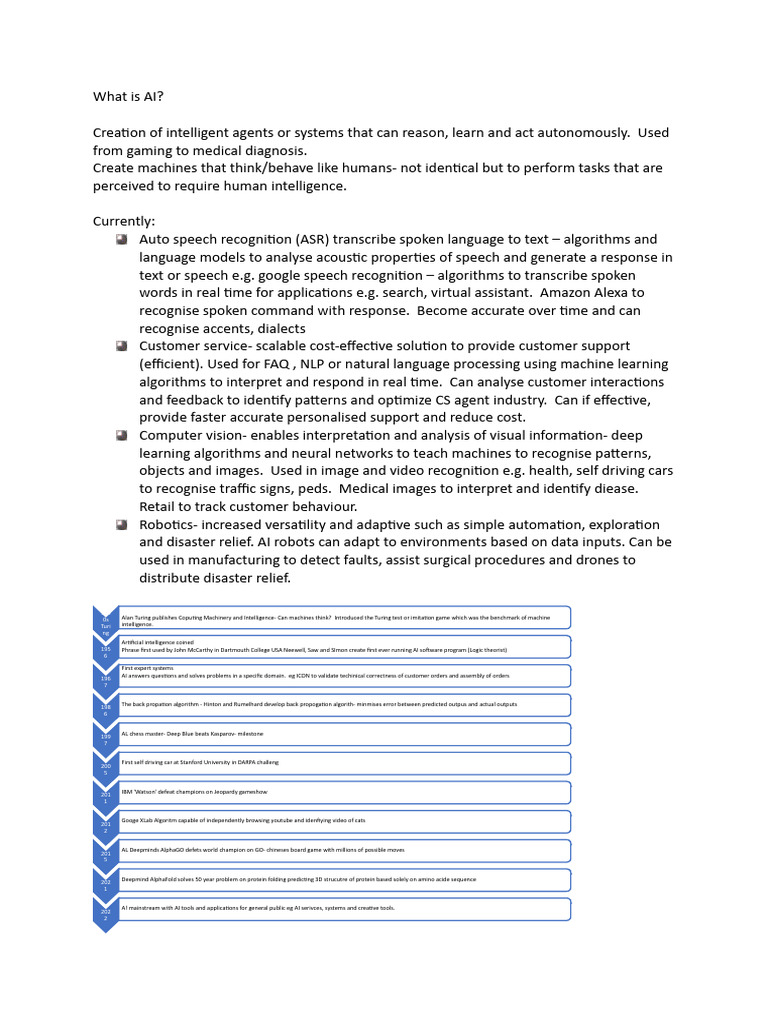 AI and Machine Learning Unit Four | PDF | Artificial Intelligence ...