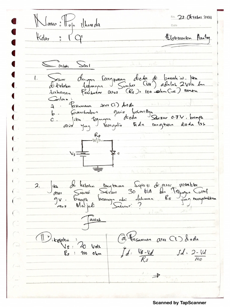 Puja Ilhamda Tgs 6 E.analog | PDF