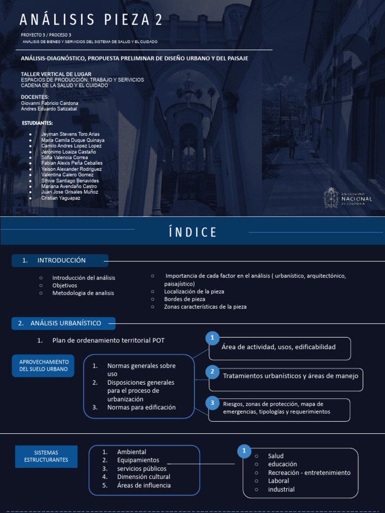 analisis- diagnostico y propuesta pieza 2 | PDF | Peatonal | Paisaje