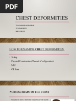 Chest Shape Abnormalities Guide | PDF | Thorax | Causes Of Death