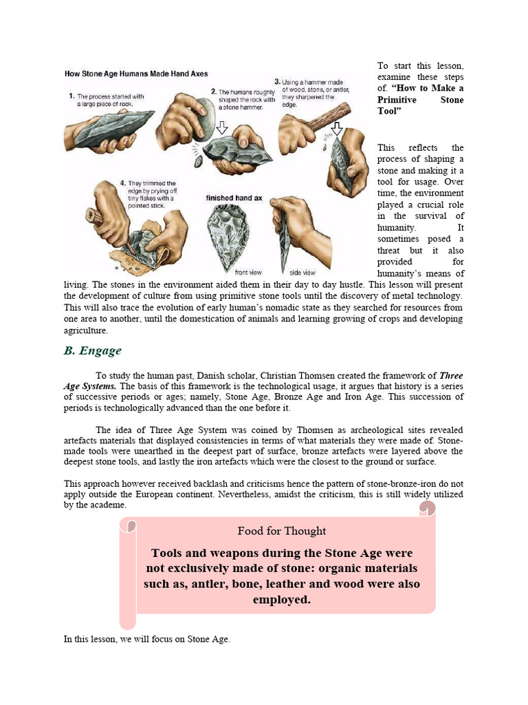 Lesson 3 - Cultural Evolution | PDF | Stone Age | Neolithic