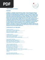Viva La Vida: Coldplay | PDF | Song Structure | Harmony