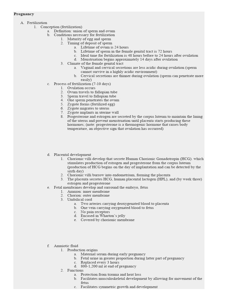 Elearning Prelim NCM107 2 | PDF | Fetus | Pregnancy