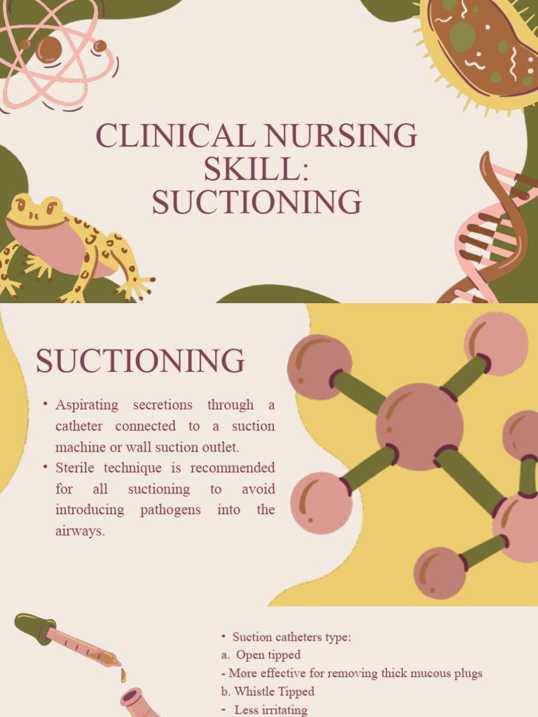 Suctioning | Download Free PDF | Catheter | Clinical Medicine