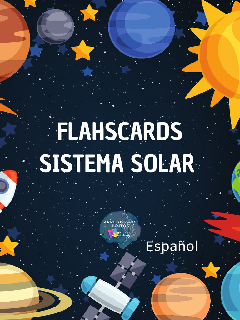 Tarjetas Planetas Español | PDF