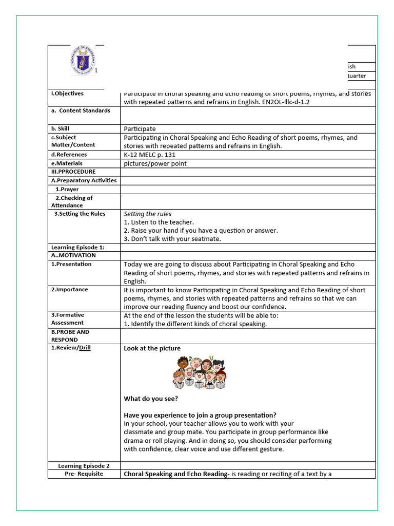 g2 English Lp1. | PDF