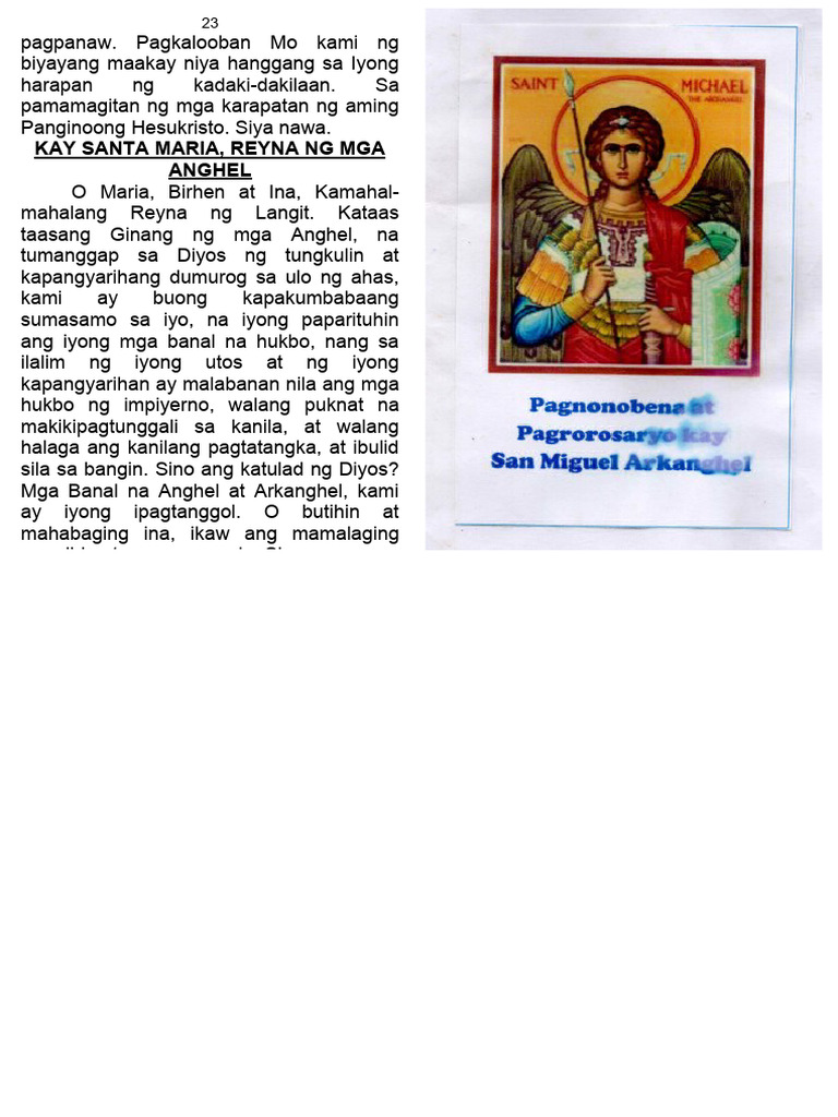 San Miguel Arkanghel | PDF