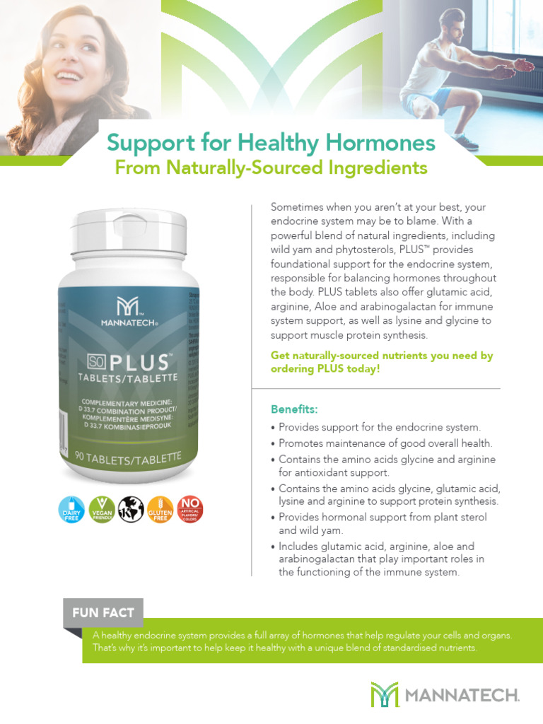 Mannatech PLUS - Info (South Africa) | PDF | Arginine | Lysine