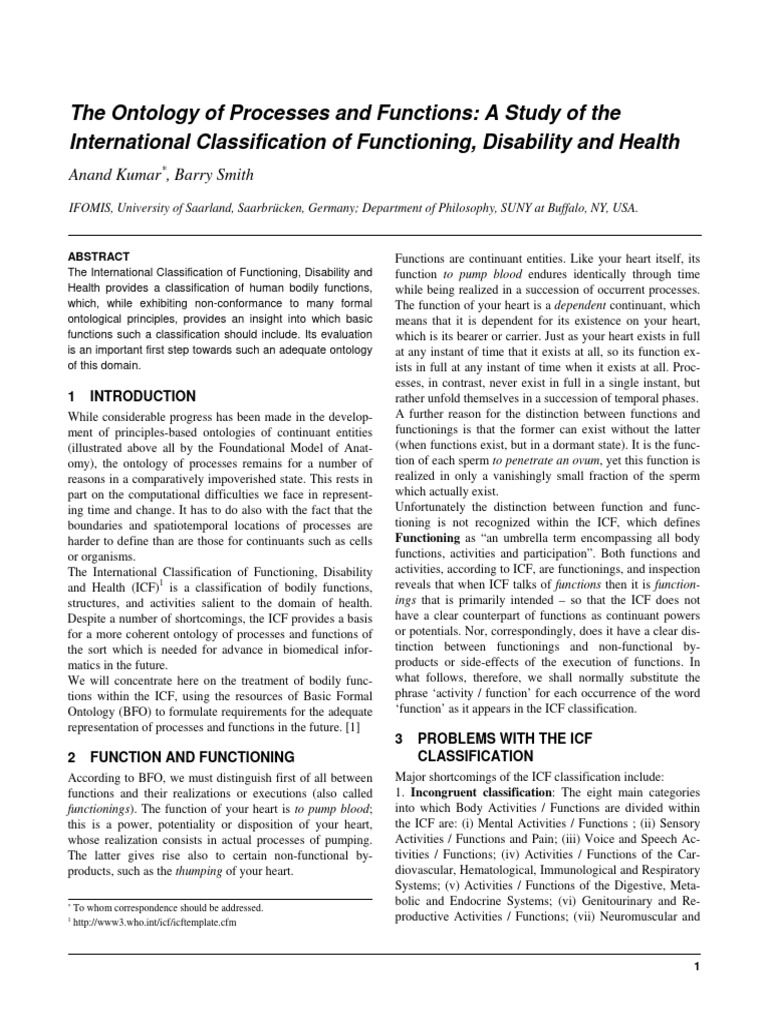 The_ontology_of_processes_and_functions | PDF | Ontology | Heart