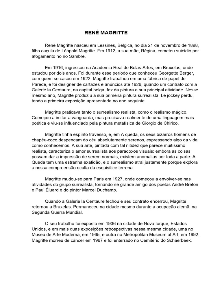 René Magritte | PDF