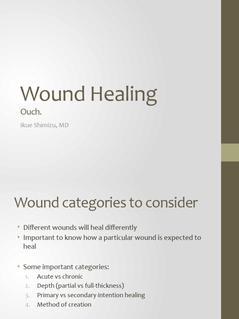 08 Wound Healing Pdf Wound Healing Extracellular Matrix