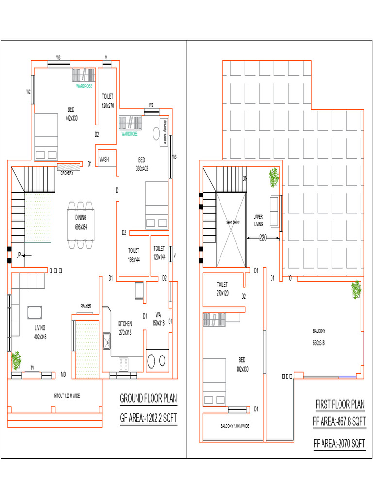 Plan (Plot No 11) | PDF