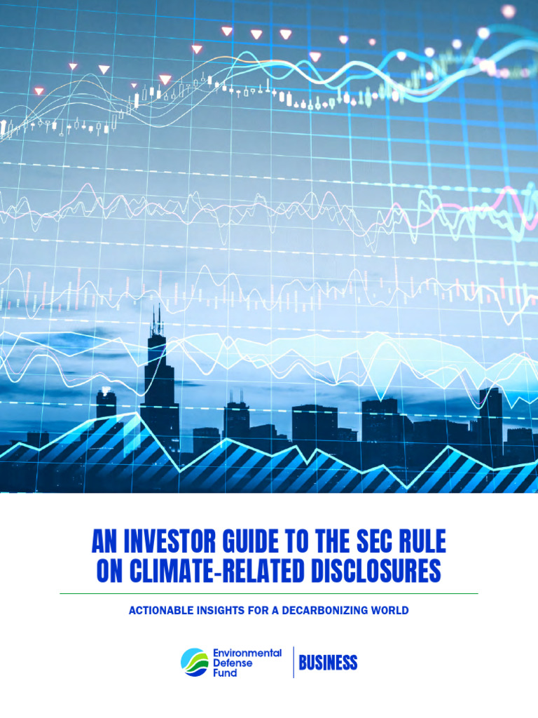 SEC Climate Risk Disclosure Guide 2024 | PDF | U.S. Securities And ...