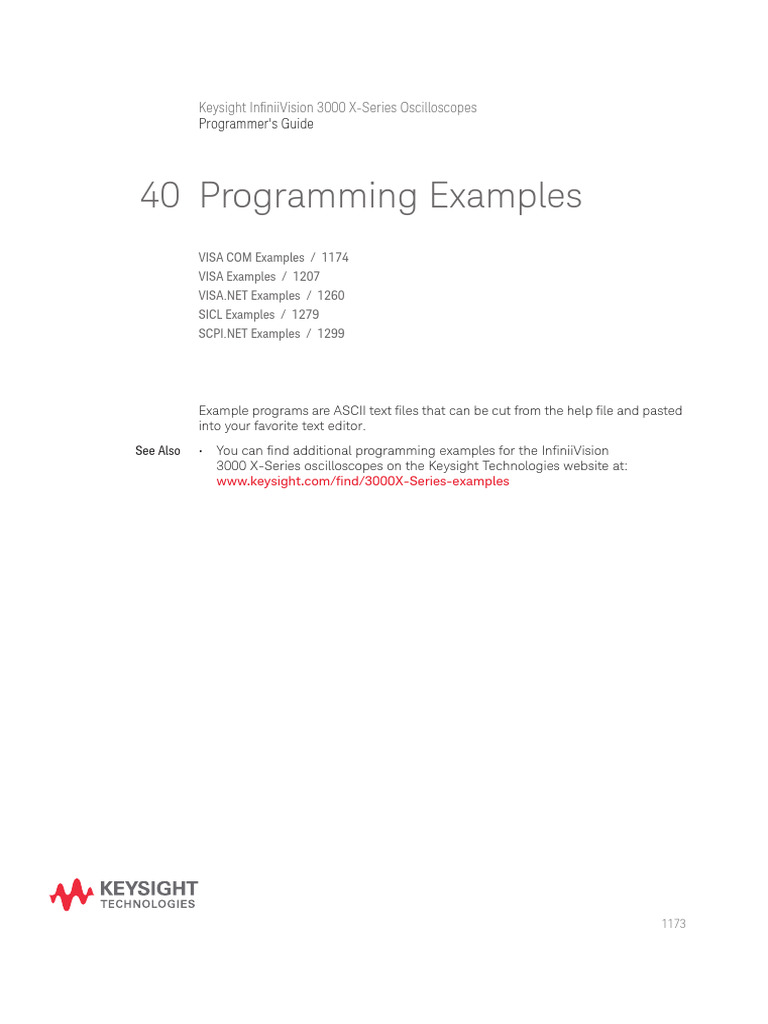 Oscilloscope Programming Guide | PDF