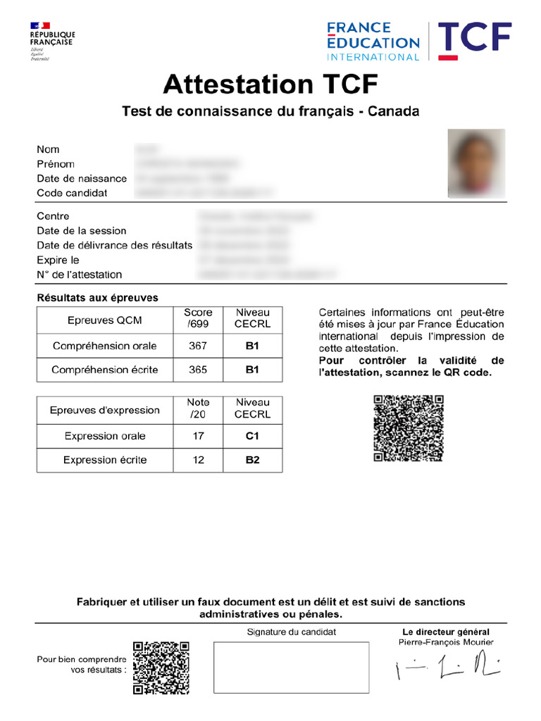 Attestation CA | PDF