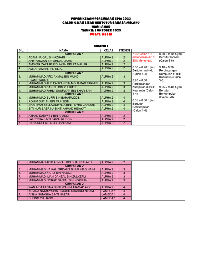 Ubbm KB218 Ahad | PDF