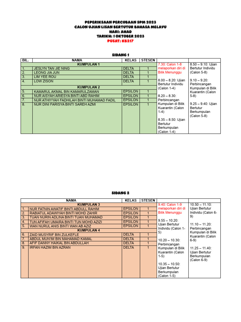 Ubbm KB217 Ahad | PDF