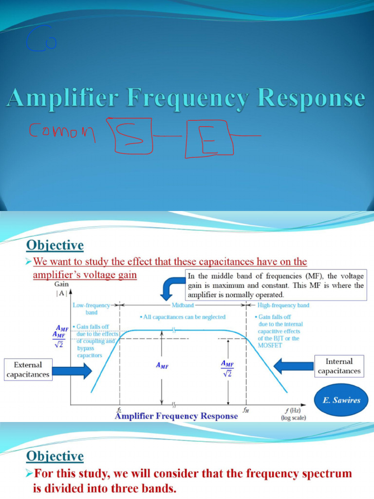 Amplifier Frequency Response | PDF