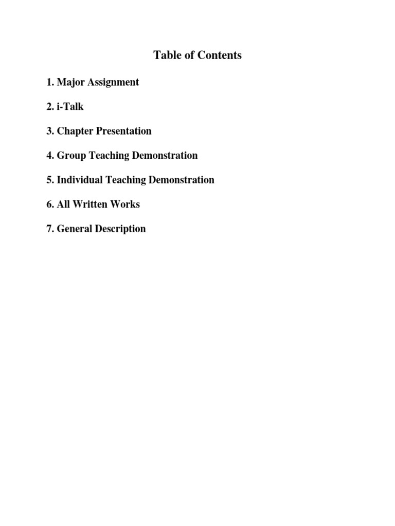 Major Assignment | PDF