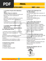 Neet Pyq Cell - The Unit of Life | PDF | Cell (Biology) | Cell Membrane