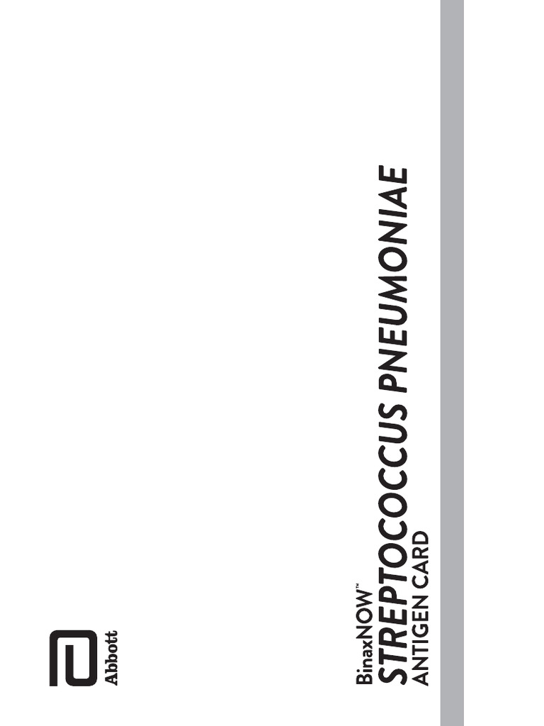 BinaxNow Strep Pneumoniae French Package Insert | PDF