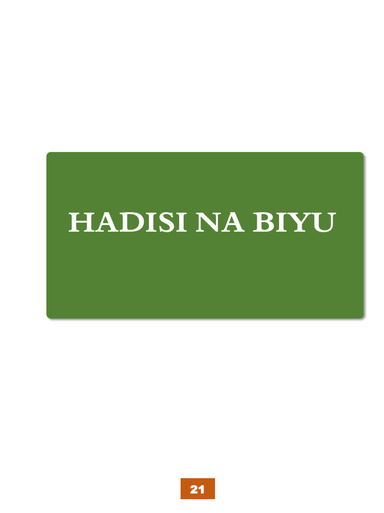 Darasi Na 3 - Maddar Hadisi - Zangon Karatu Na Farko - Shkh. Sani Ahmad ...