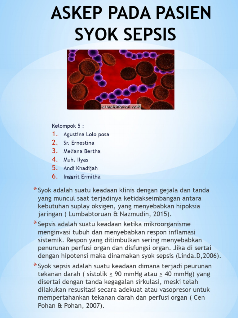 Panduan Asuhan Syok Sepsis | PDF