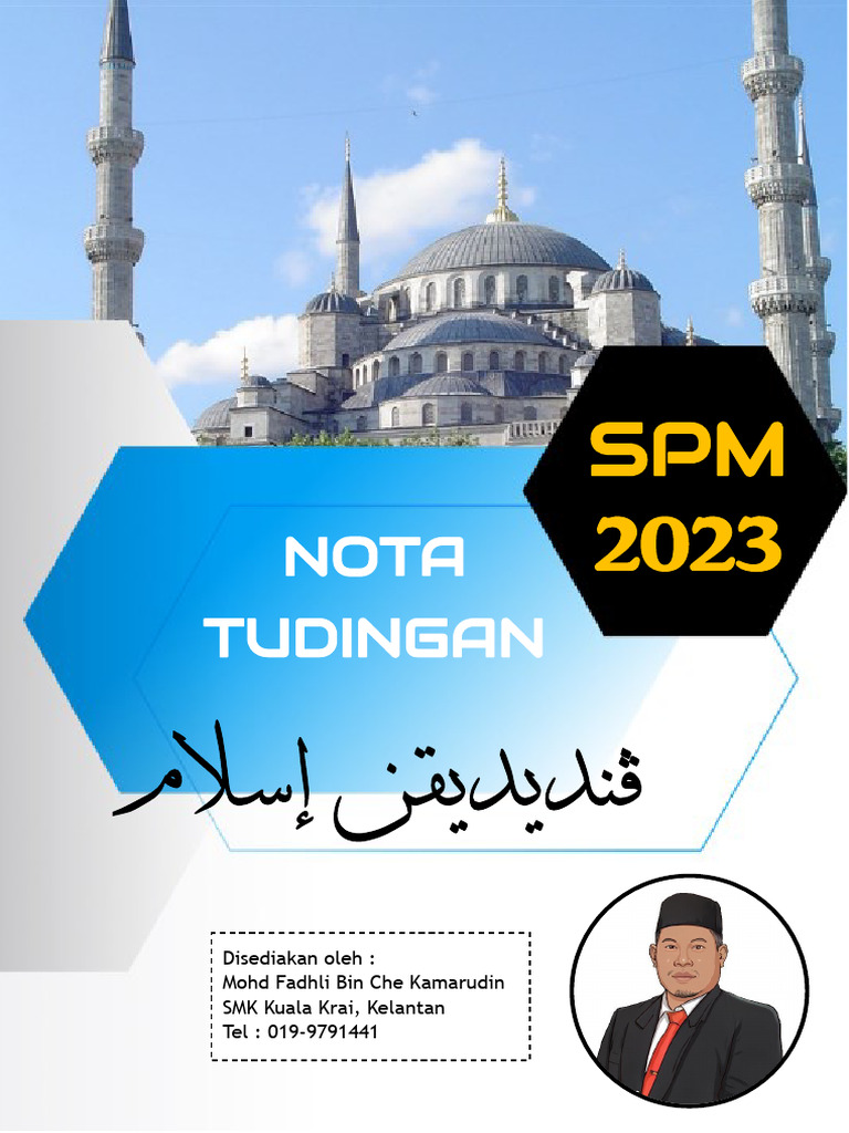 Nota Tudingan Pendidikan Islam SPM 2023 | PDF