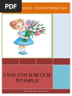 Proiect Tematic - PRIMAVARA | PDF