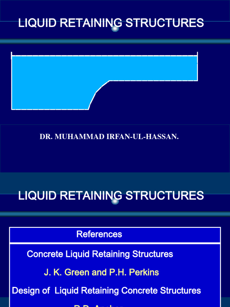 Liquid-retaining-structures-1 | PDF | Concrete | Bending