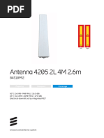 AQU4518R25v18 Antenna Specifications | PDF | Antenna (Radio) | Electronics