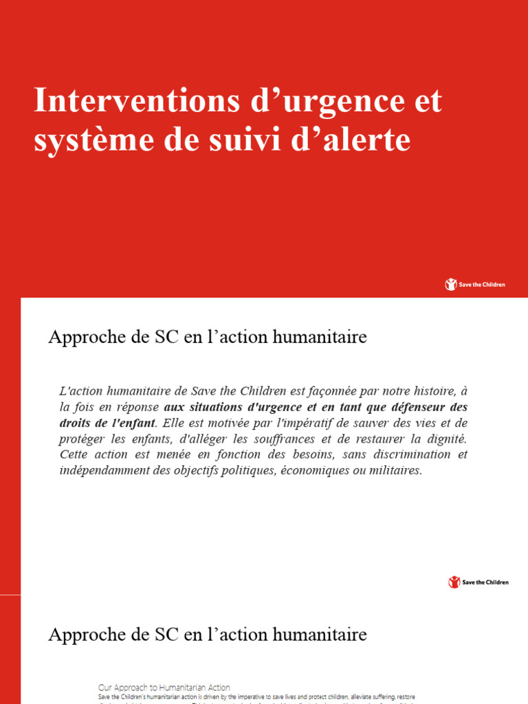 Interventions Urgences - Systeme Alerte | PDF | Urgence