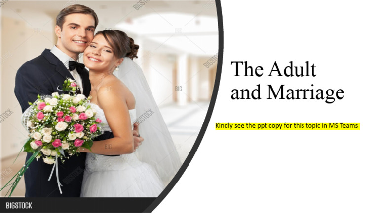 Adult Marriage PPT - RCORDED | PDF