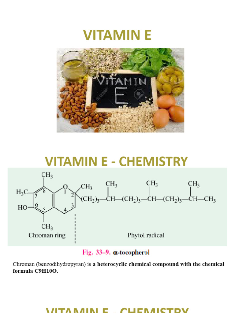 vitamin E | PDF | Vitamin E | Coeliac Disease
