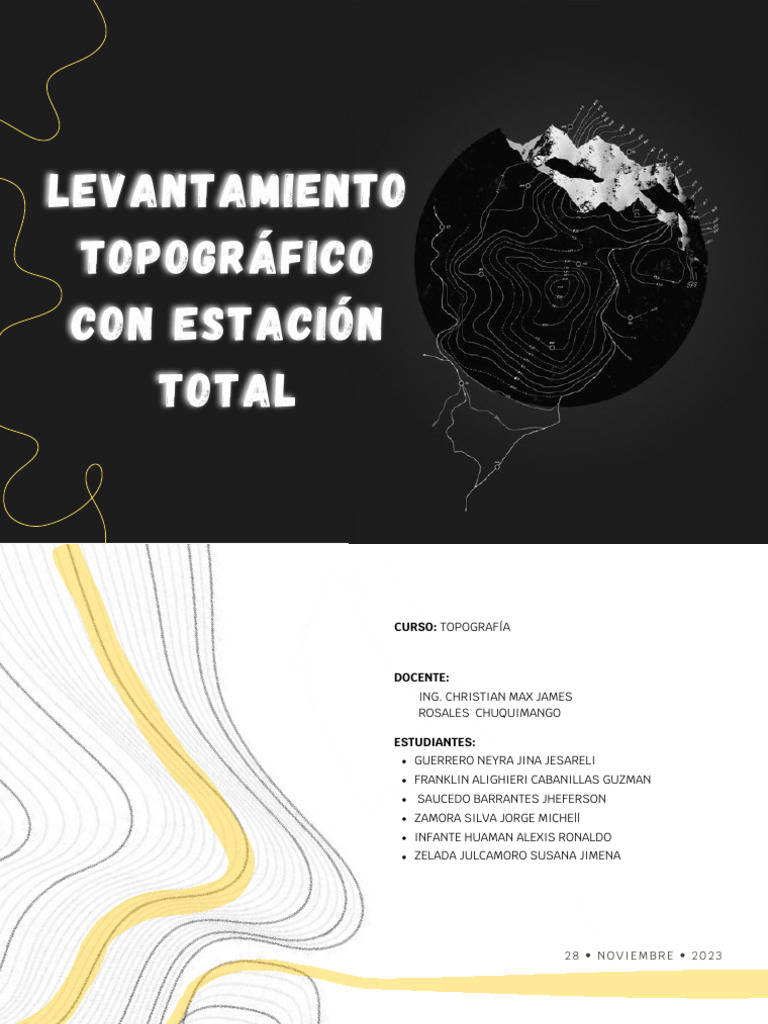 Ef Final Topografía | Descargar gratis PDF | Topografía | Agrimensura
