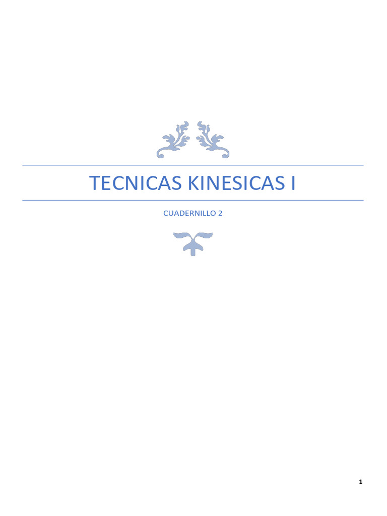 TK Final Cuadernillo 2 | PDF | Articulación | Mano