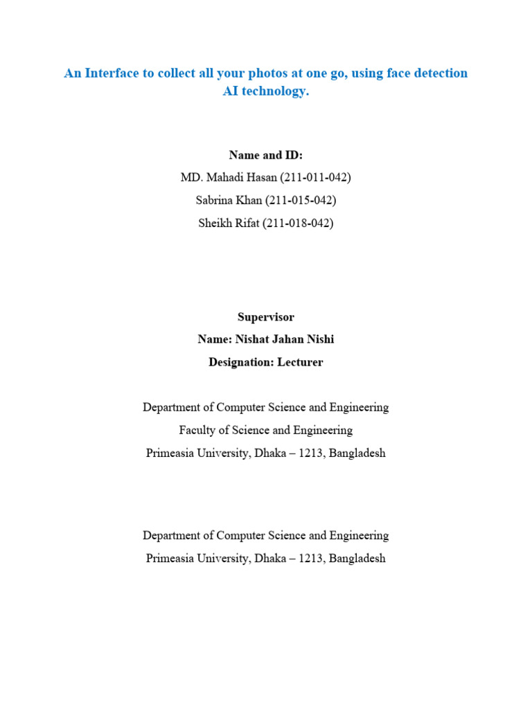 Proposal for a system analysis project | PDF | Computing | Computer Science