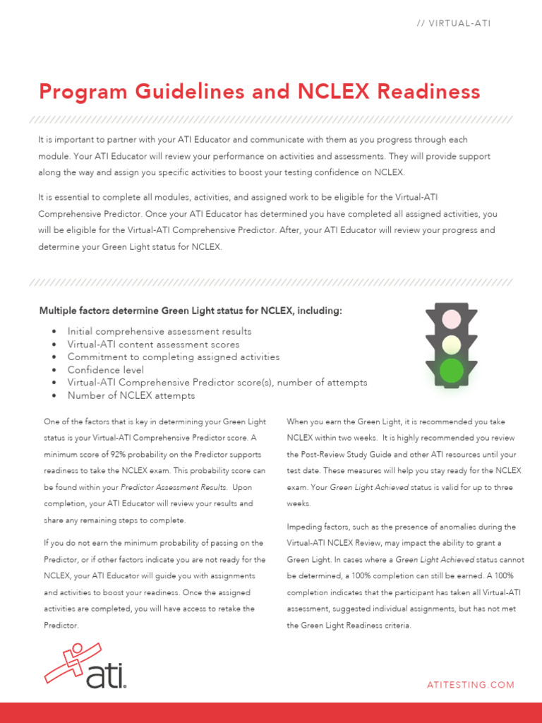 Virtual-ATI NCLEX Readiness Guide | PDF | Business | Technology ...