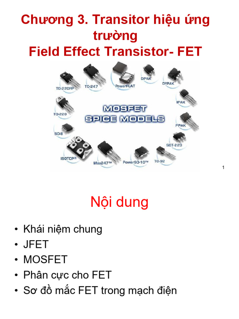 KTDT Chap 3 - FET | PDF