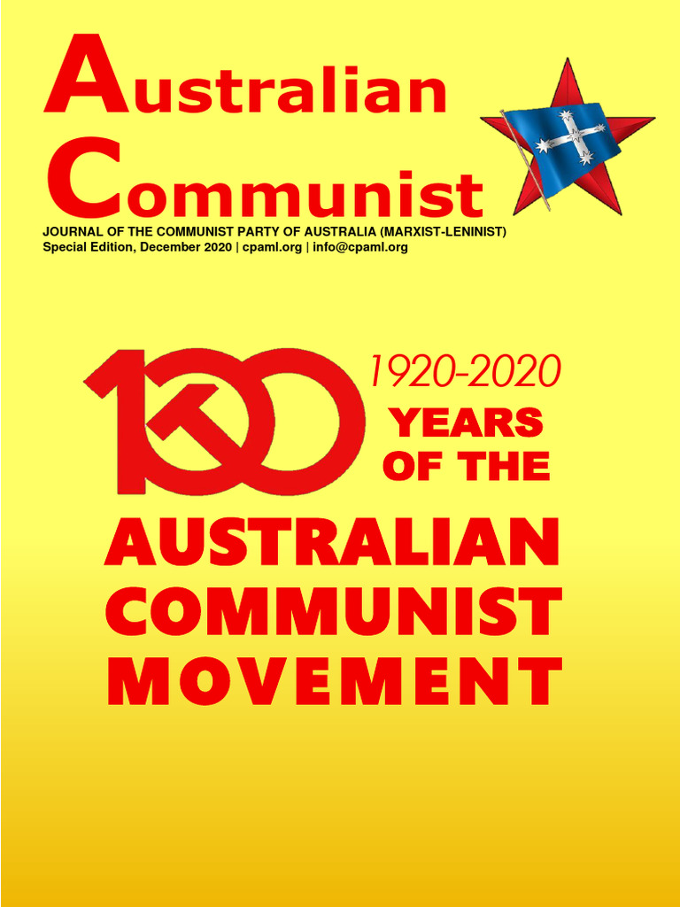 100 Years of The Australian Communist Movement | PDF | Communism ...