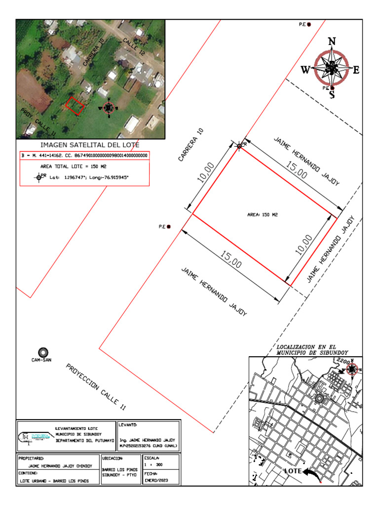 Imagen Satelital del Lote 2 | PDF
