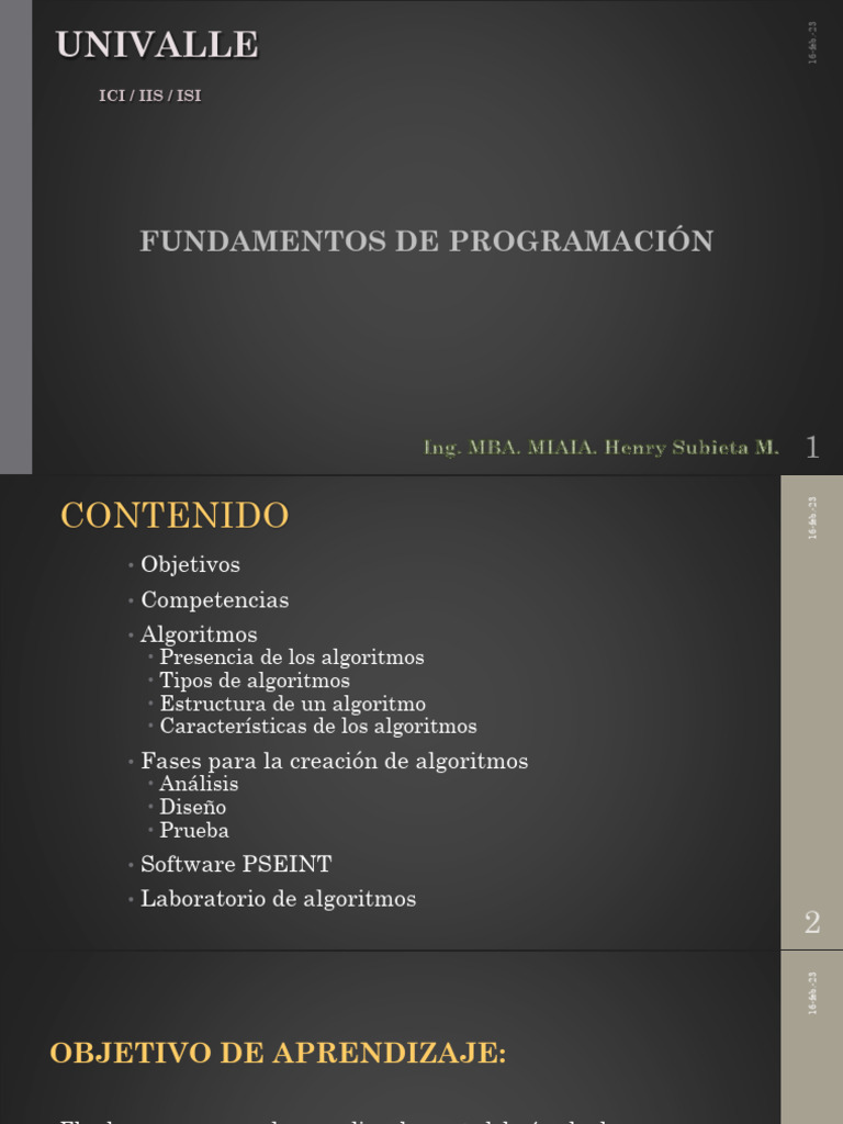 Algoritmos_1 | PDF | Algoritmos | Ingeniería de software