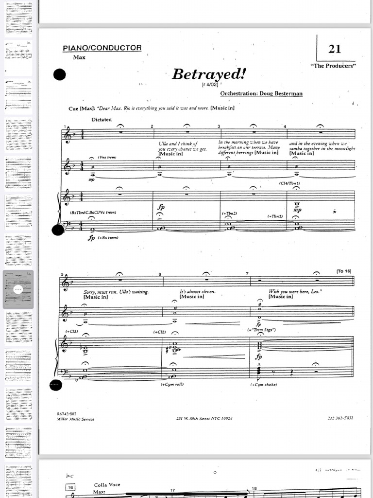 Betrayed Full Song | PDF