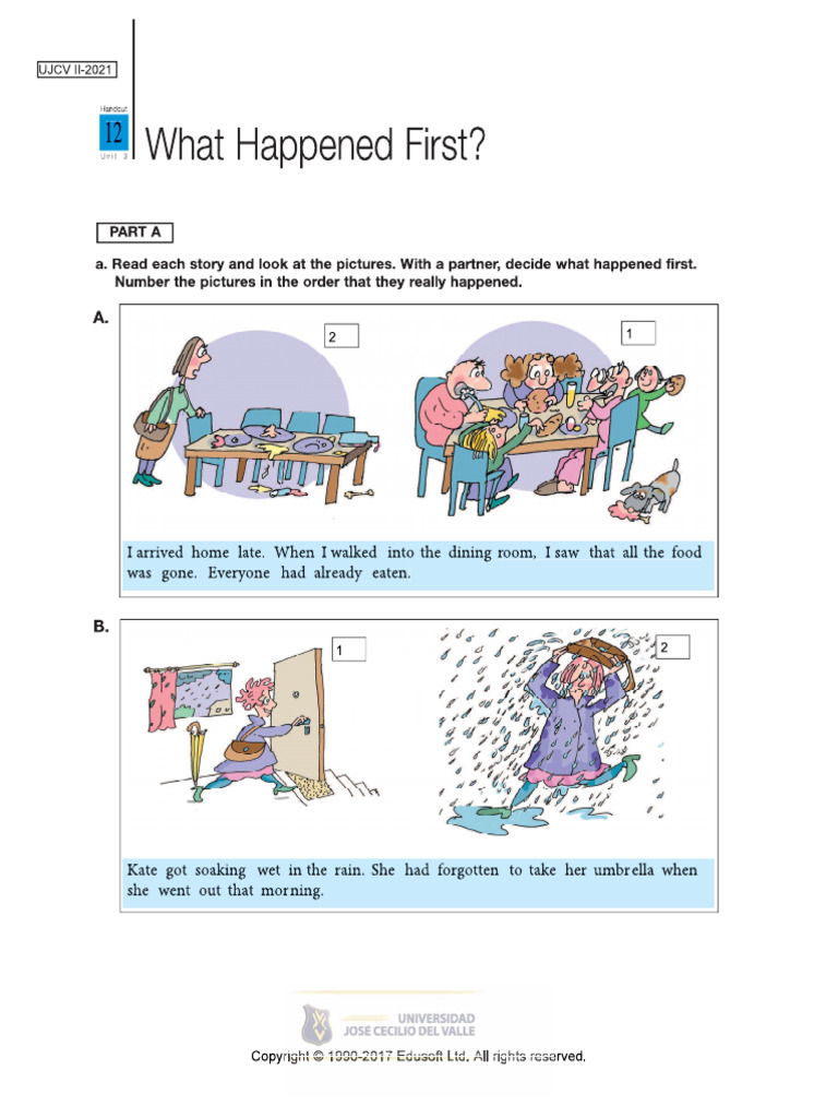 Intermediate II Handout 12 Unit 3 CRISTIAN FORTIN | PDF