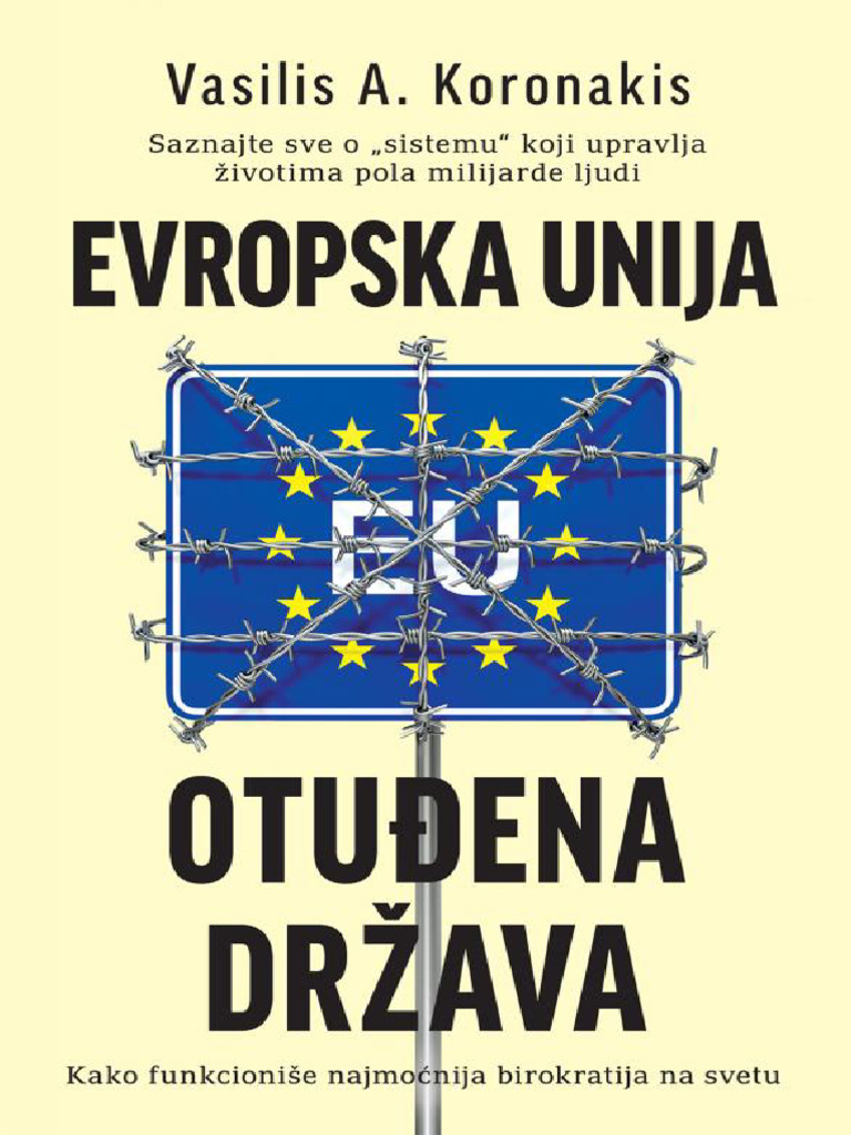 Vasilis A.koronakis-Evropska Unija-Otuđena Država | PDF
